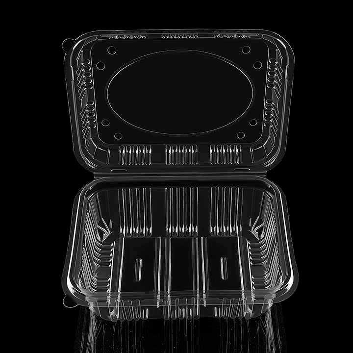 Custom PET Plastic Clamshell Vegetables Box for Lettuce from China ...